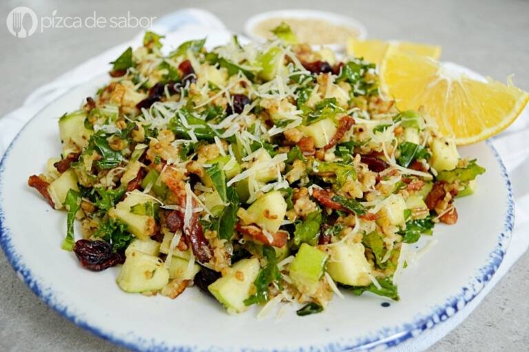 Apple salad with oatmeal - Oats Everyday